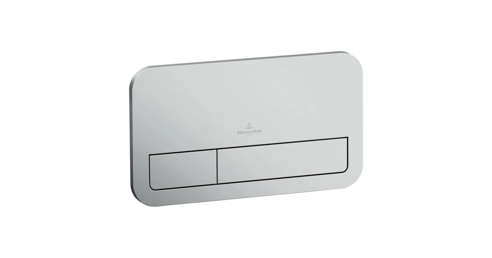 Villeroy&Boch ViConnect nyomólap 200S, Dual flush, matt króm - Villeroy ...